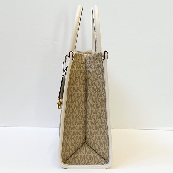 Michael Kors | Bags | Michael Kors Mirella Medium East West Tote Satchel Shoulder Bag Mk Light ...